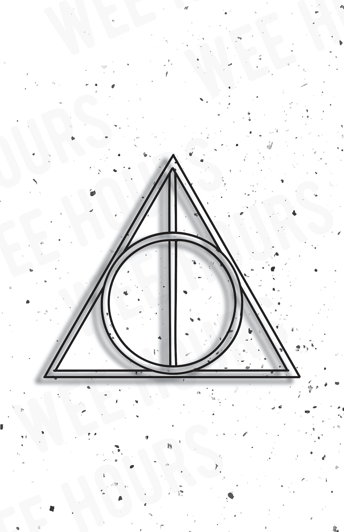 Three Brothers Wizarding Symbols | Digital Download | Set of Four ...