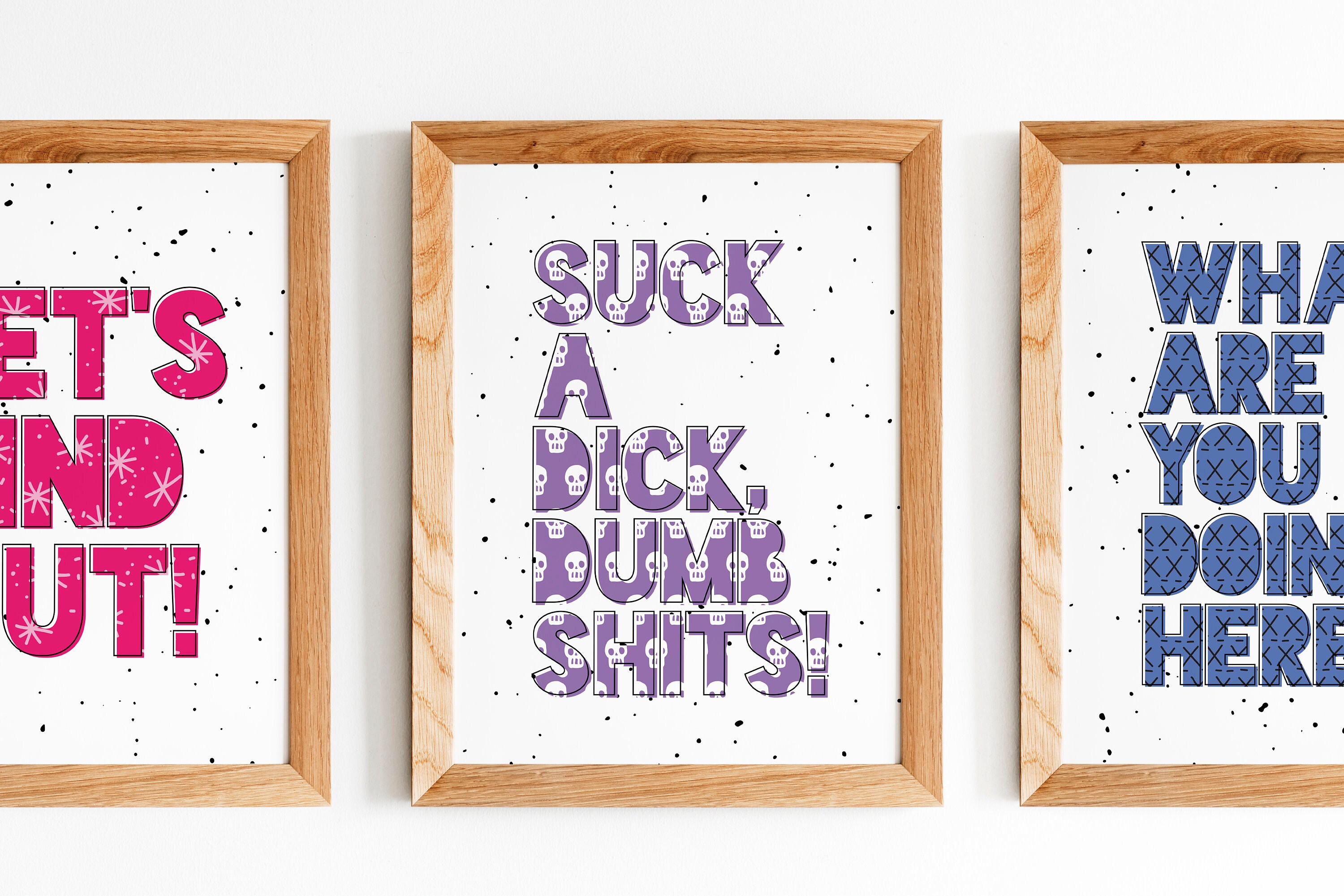 Set of 6 Bojack Horseman Themed Fan Art Printable Download Files - Etsy