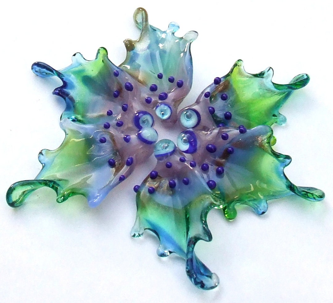 Lampwork Glass Fairy Wings, Organic Jewelry Beads, Made to Order - Etsy