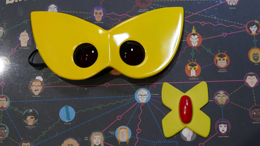 Venture Bros Monarch Henchmen Mask (only) - Etsy