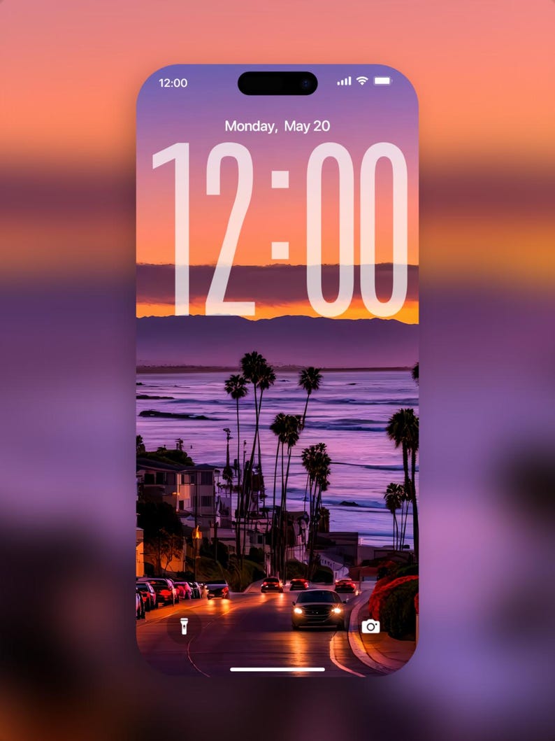 IPhone & Android Wallpapers: 4K HD Mobile Backgrounds (digital Download ...