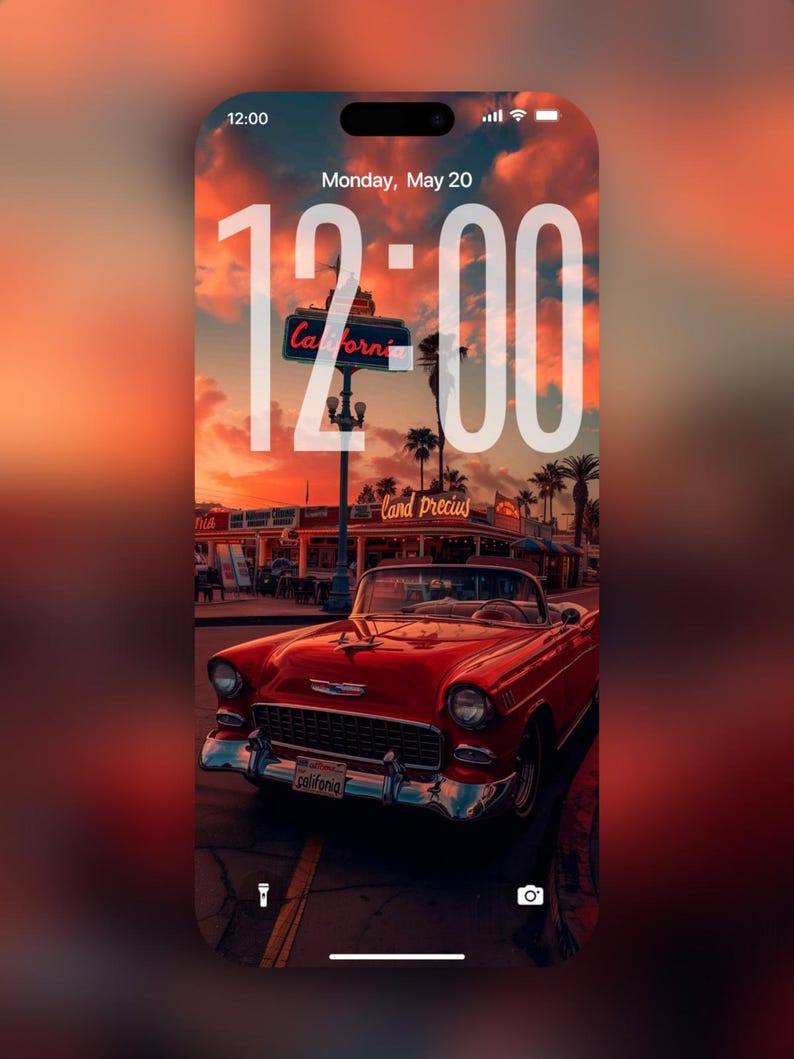 IPhone & Android Wallpapers: 4K HD Mobile Backgrounds (digital Download ...