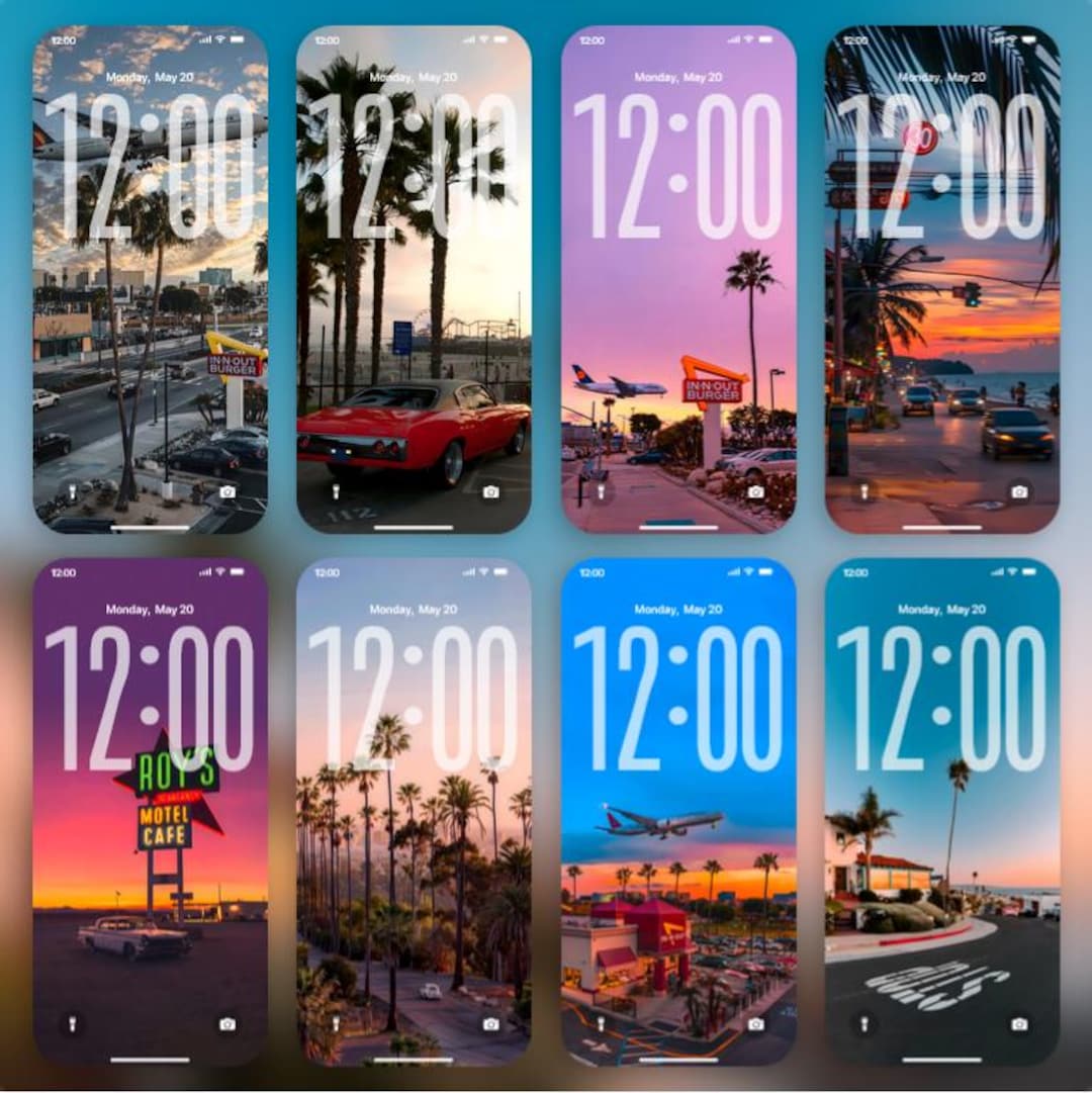 IPhone & Android Wallpapers: 4K HD Mobile Backgrounds (digital Download ...