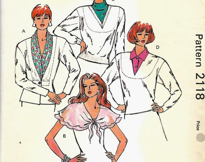 Kwik Sew 2118 Dickies and Collar Pattern, UNCUT - Etsy