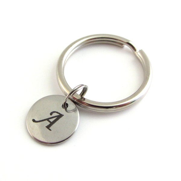 Letter Keyring - Etsy