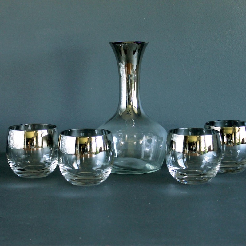 Silver Vintage Carafe - Etsy