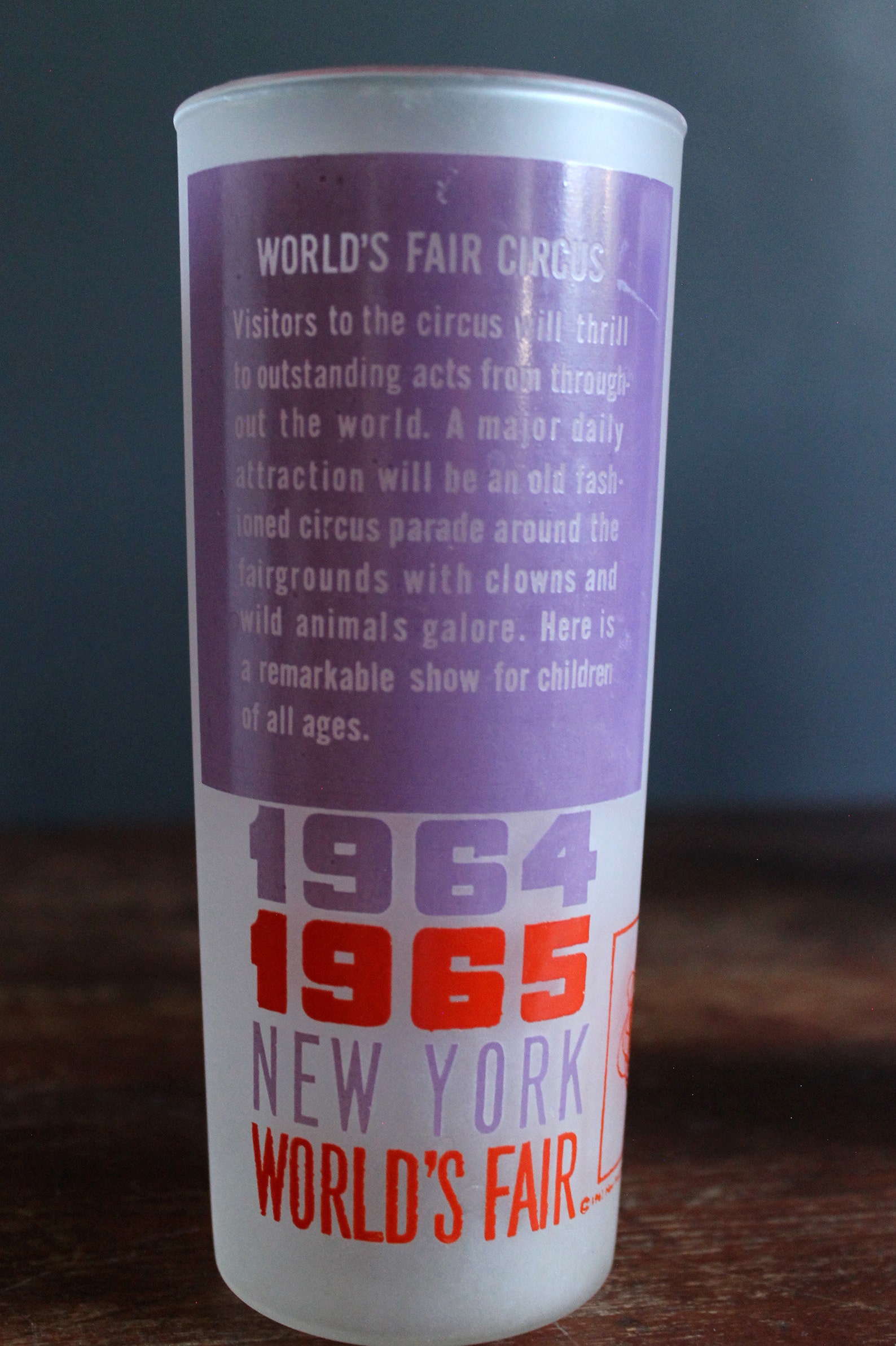 Vintage 1964 1965 New York Worlds Fair Collectible Circus - Etsy