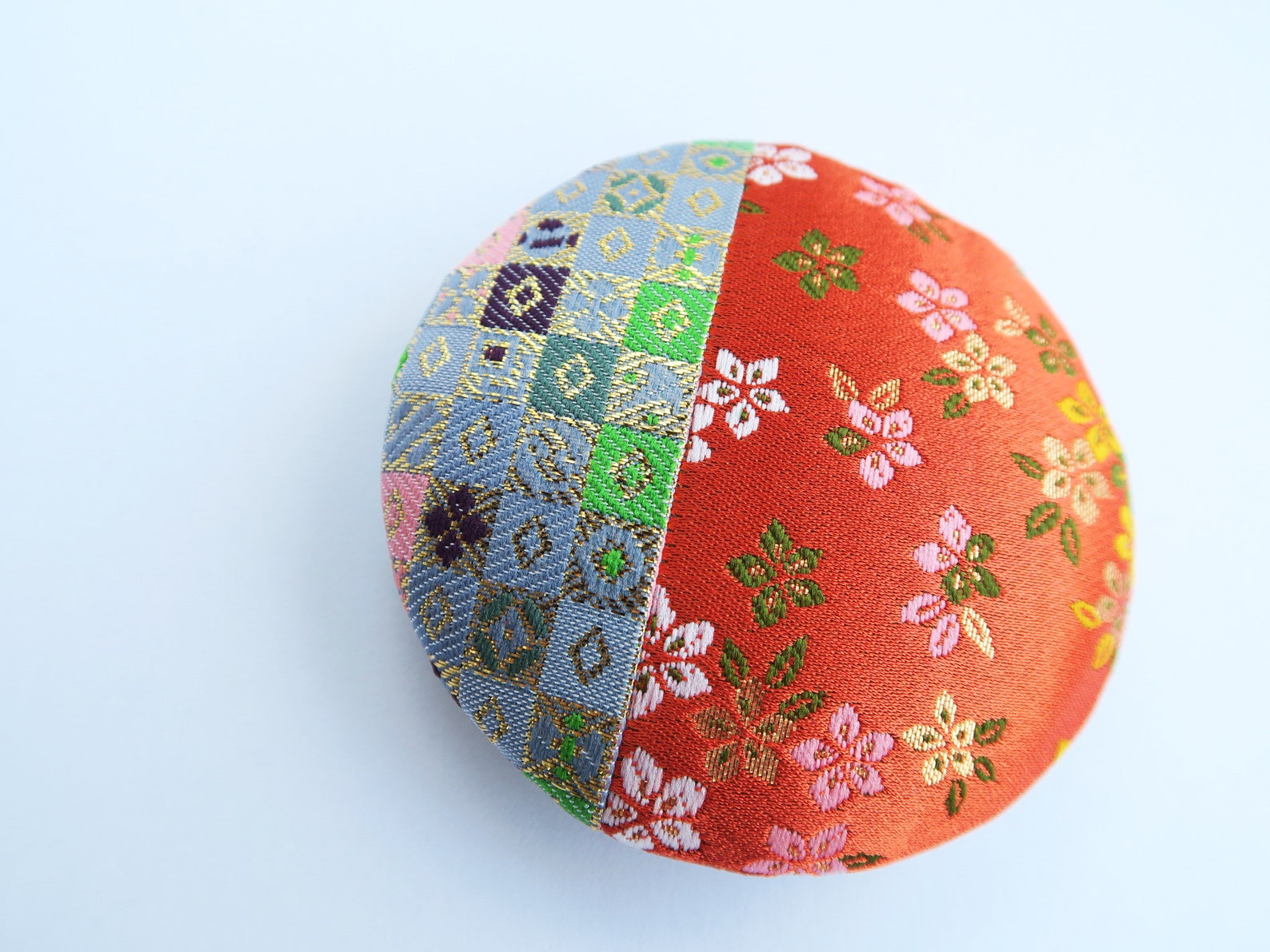Fabric Brooch Japanese Kimono 4 Inches Handmade Japanese - Etsy
