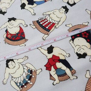 Sumo Wrestler Japanese Hankerchief Yellow Cotton Fabric , Wrapping ...