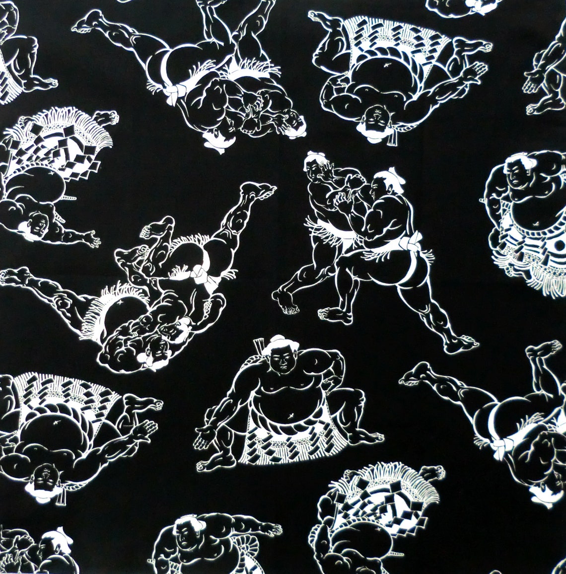 Japanese Sumo Wrapping Cloth Fabric Sumo Wrestler Japanese - Etsy