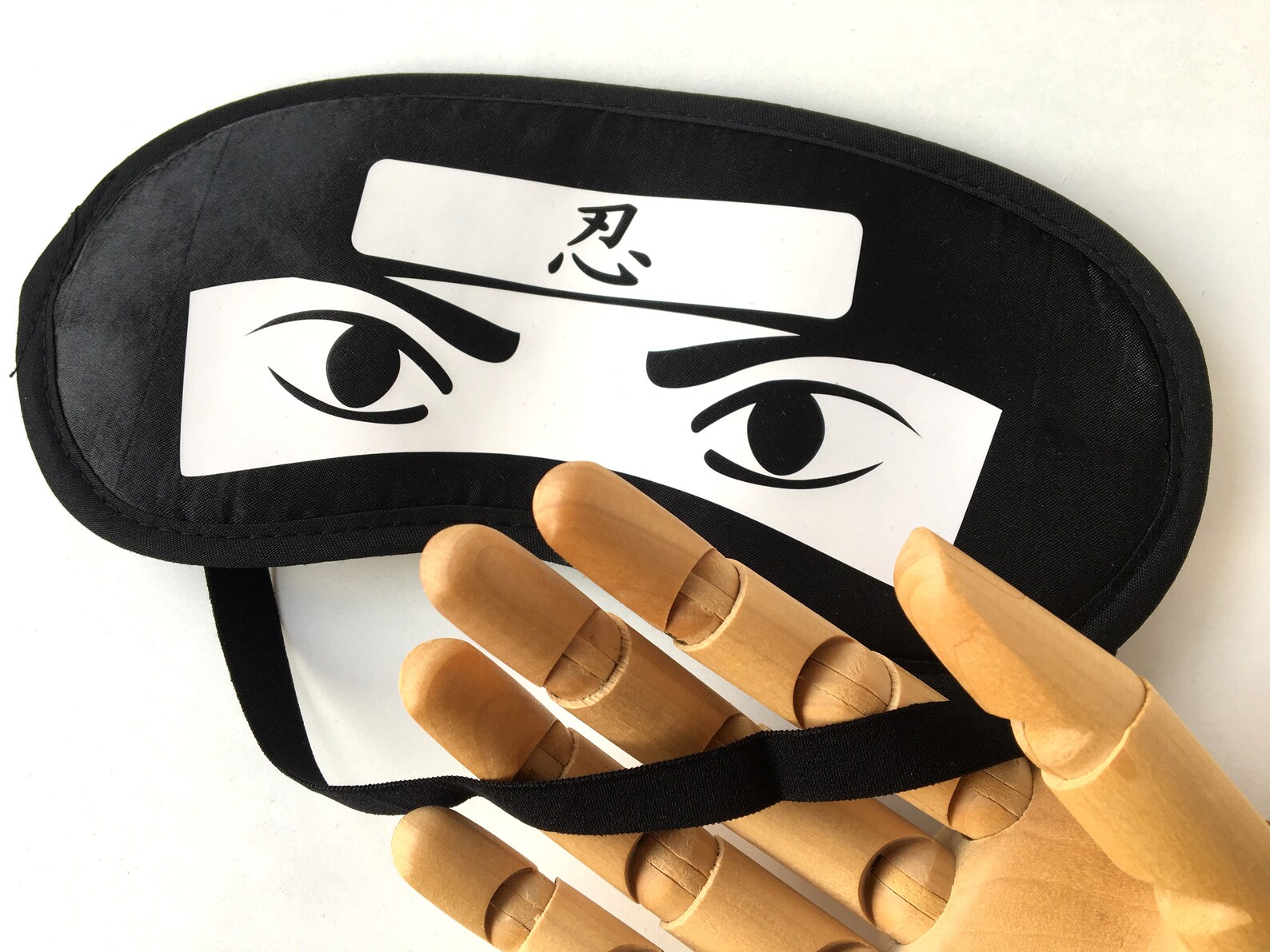 Ninja sleeping mask men's eye cosplay sleep mask paddyng | Etsy