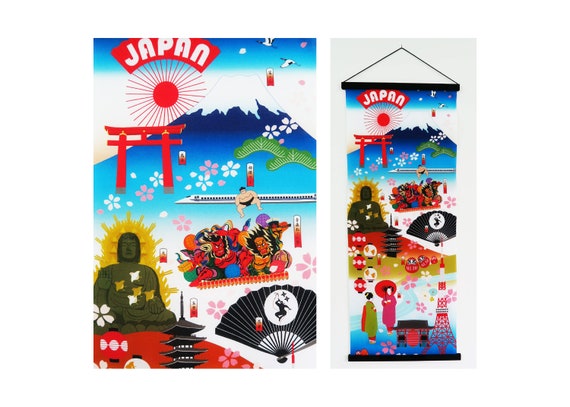 Geisha Art Japanese Tenugui Cotton Fabric Japan Geisha Girl | Etsy Israel