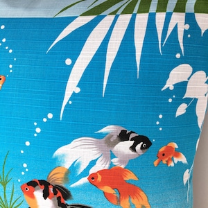 Fish Aquarium Pillow Cover, Gold Fish Pillow Case, Sofa Bedding Throw ...