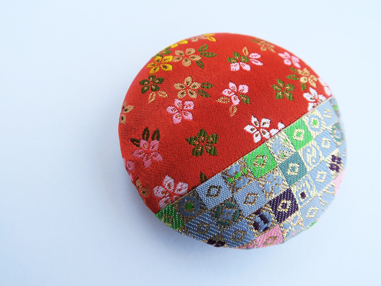 Fabric Brooch Japanese Kimono 4 Inches Handmade Japanese - Etsy