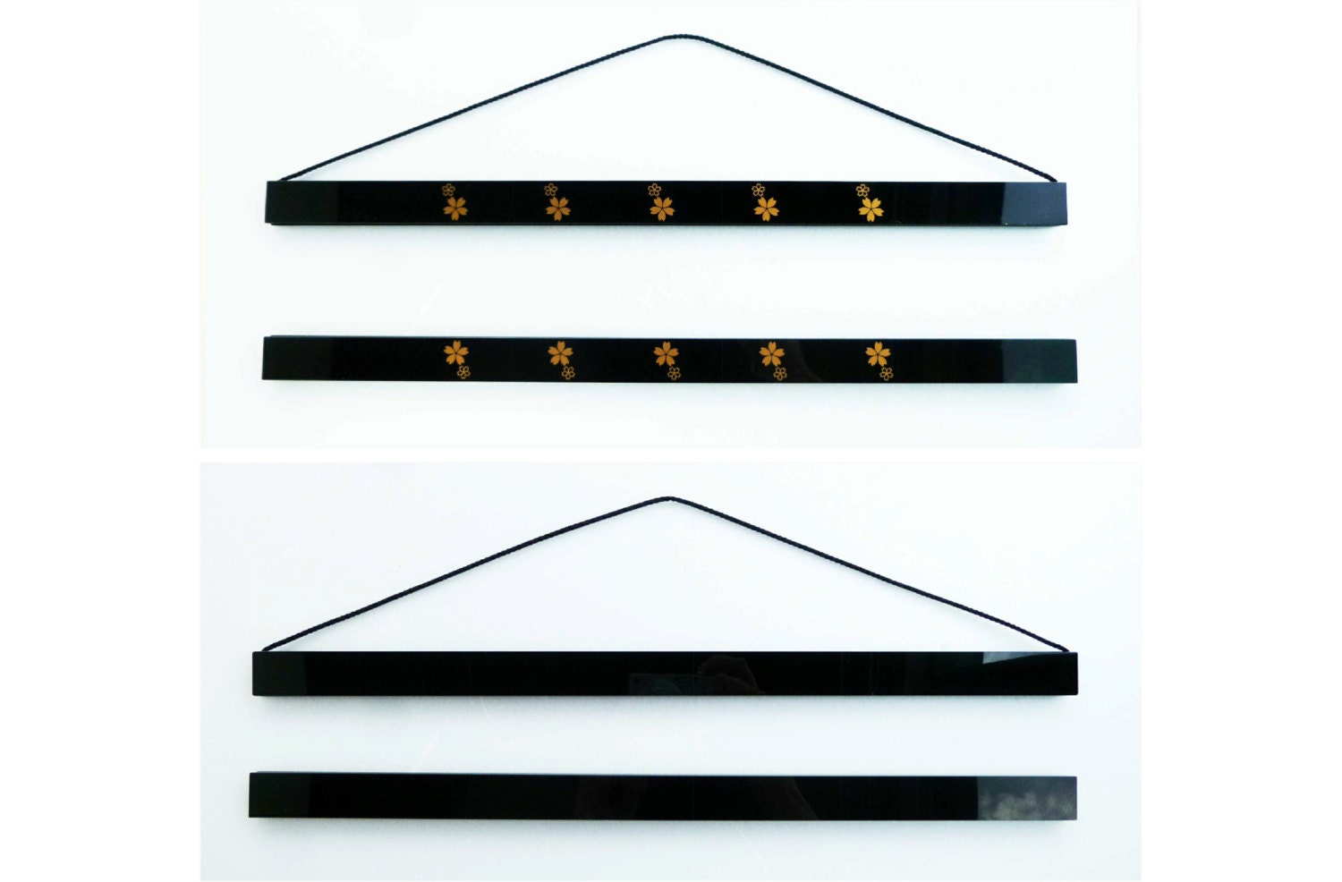 Tenugui Fabric Hanger Magnetic Poster Hanger Wall Art Fabric | Etsy