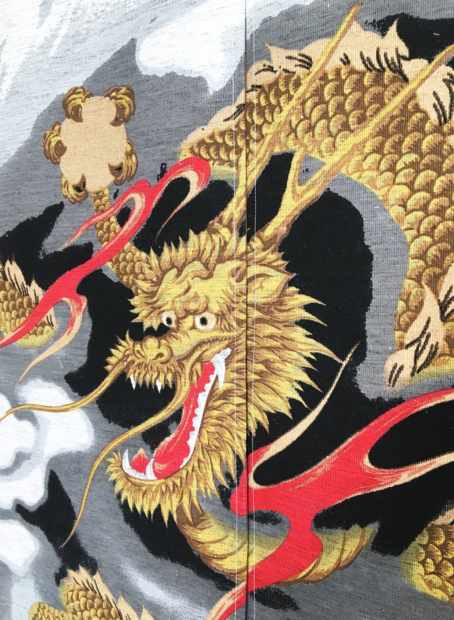 Japanese Dragon Noren Curtains, Order Made Curtain, Doorway Noren ...