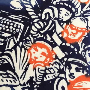 Japanese Tenugui Samurai Fabric, Japanese Matsuri Fabric, Asakusa Cute ...