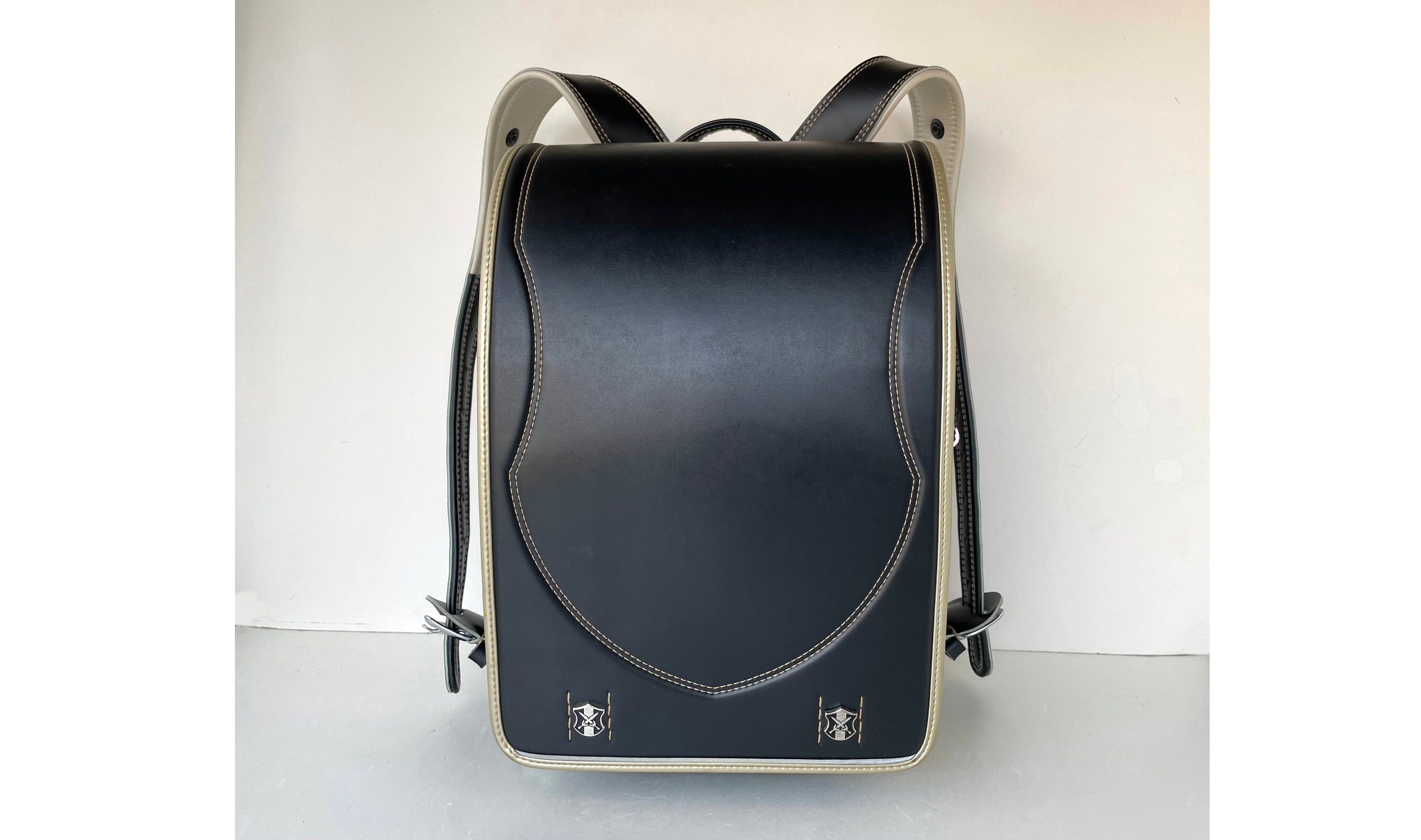 Japanese Vintage School Bag Randoseru Black Backpack - Etsy Canada