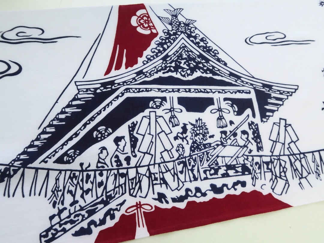 Japanese Festival Matsuri Float, Japanese Mikoshi Fabric, Japanese ...