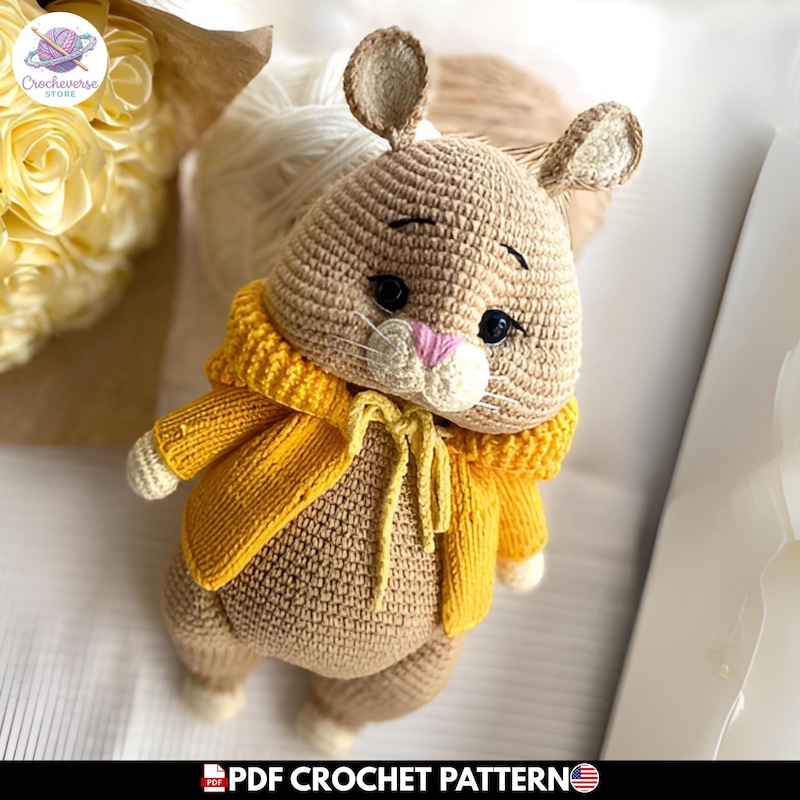 Hamster Clothes Crochet - Etsy UK