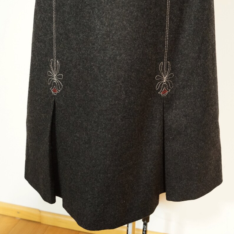 Traditional Costume Two-piece Suit Made of Dark Grey Loden, Traditional ...