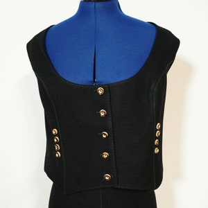 Traditional Two-piece Suit Made of Black Loden, Traditional Costume ...