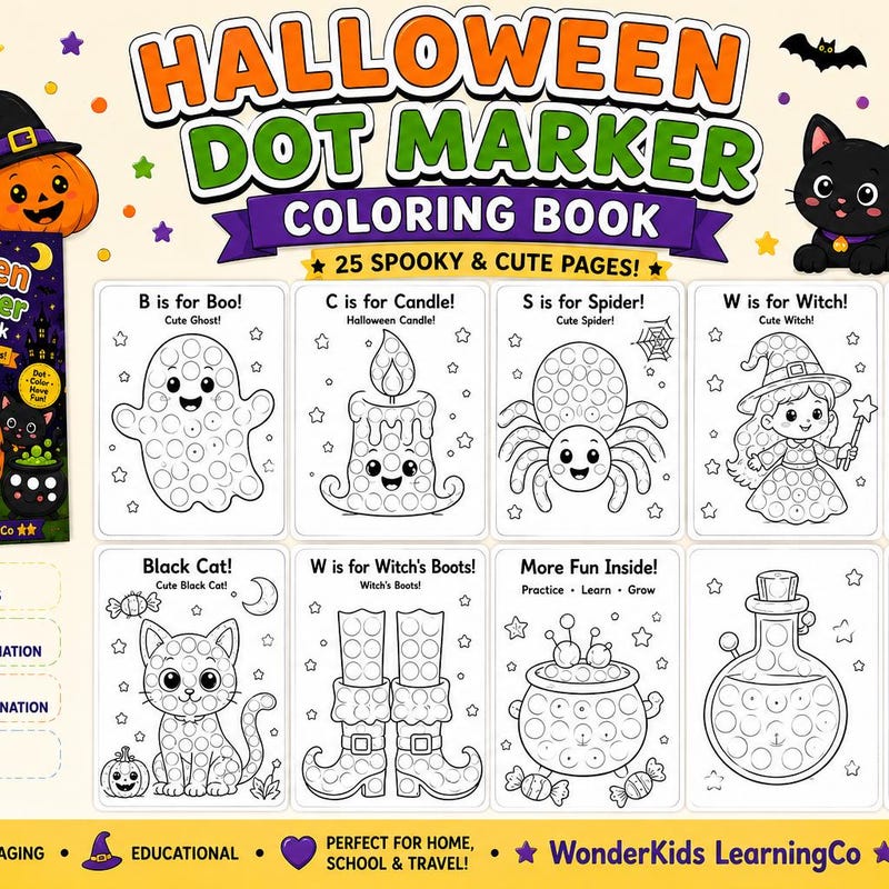 Halloween Book Markers - Etsy