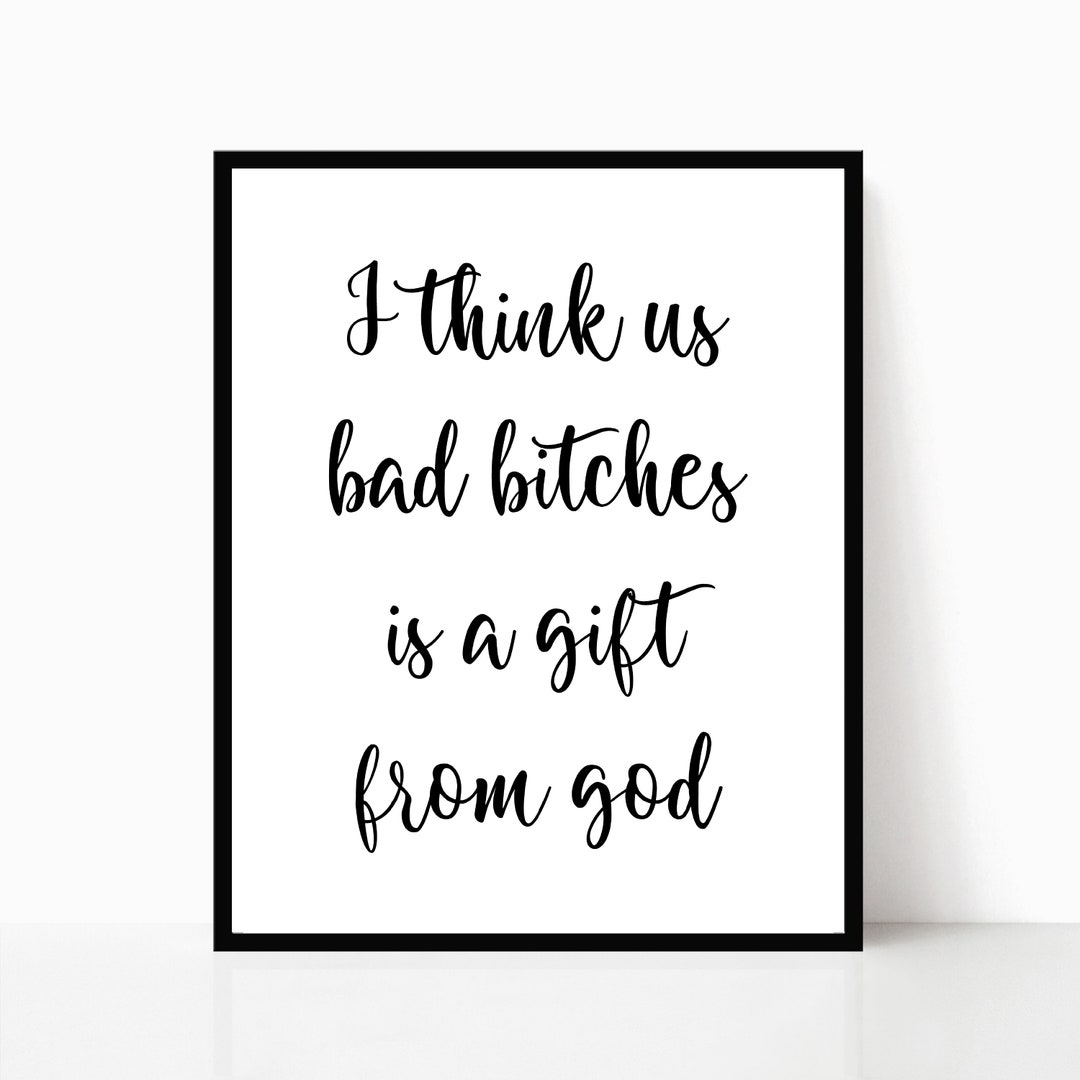 Cardi B Lyric Printable - Etsy