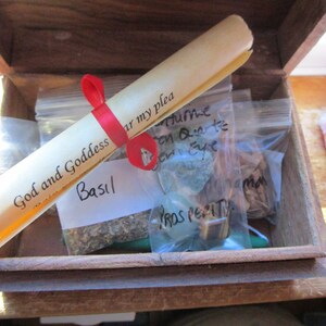 Spell Kit in Wooden Box - Etsy