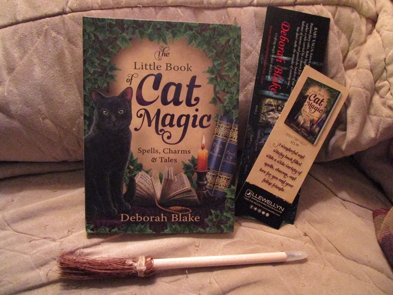 Little Book of Cat Magic With Broom Pen | Etsy