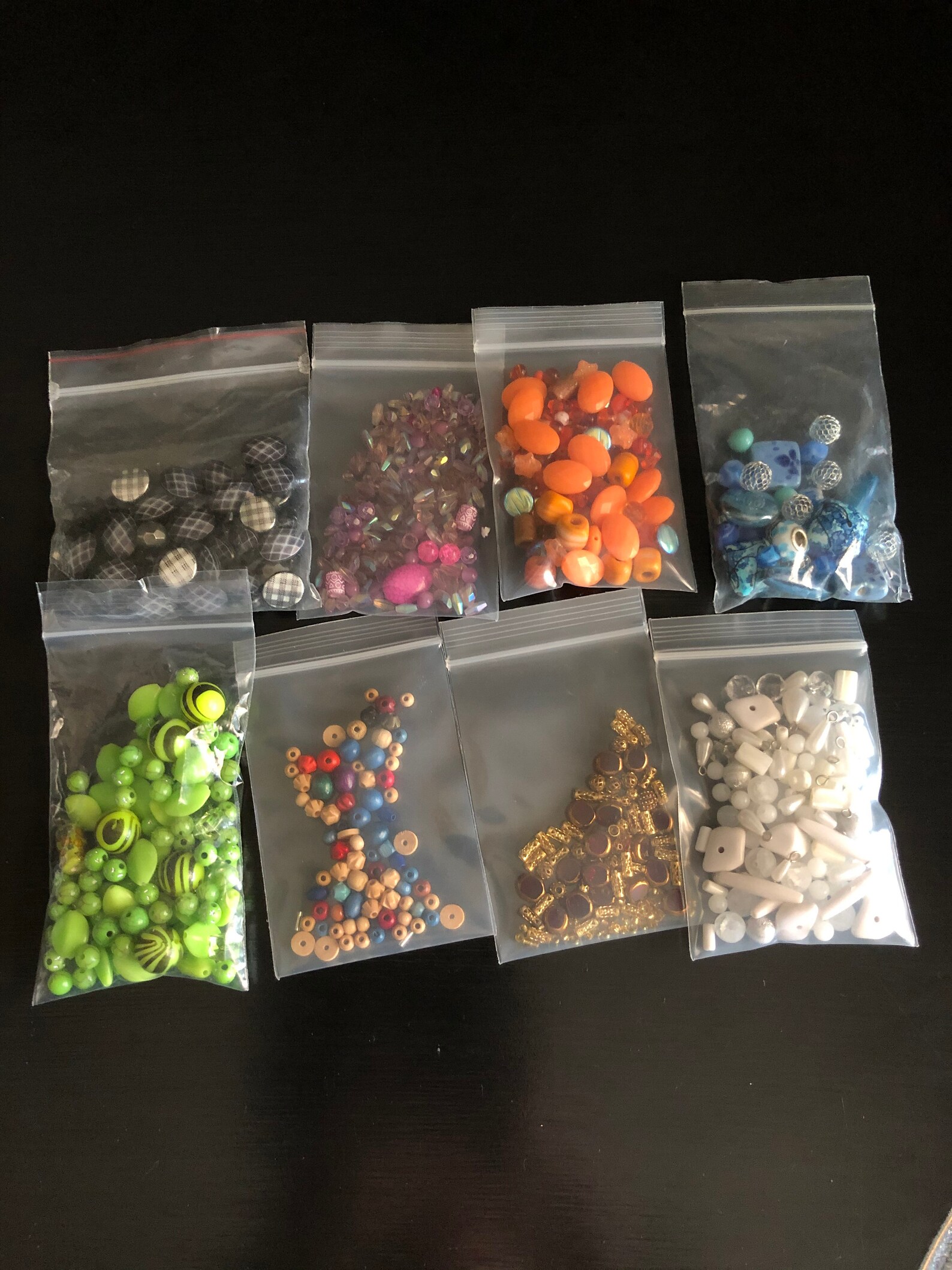 Assorted Beads Acrylic Beads Craft Beads | Etsy