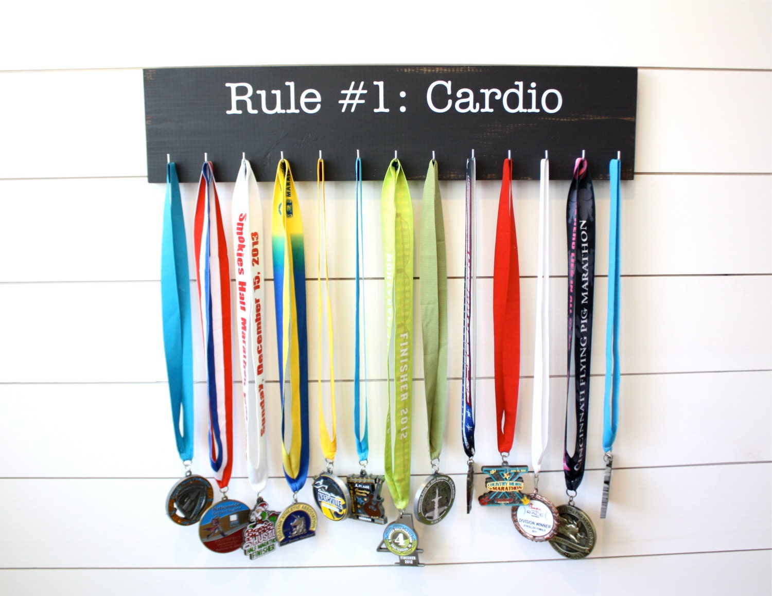 Medal Holder inspired by Zombie Land Rule 1: Cardio Large | Etsy