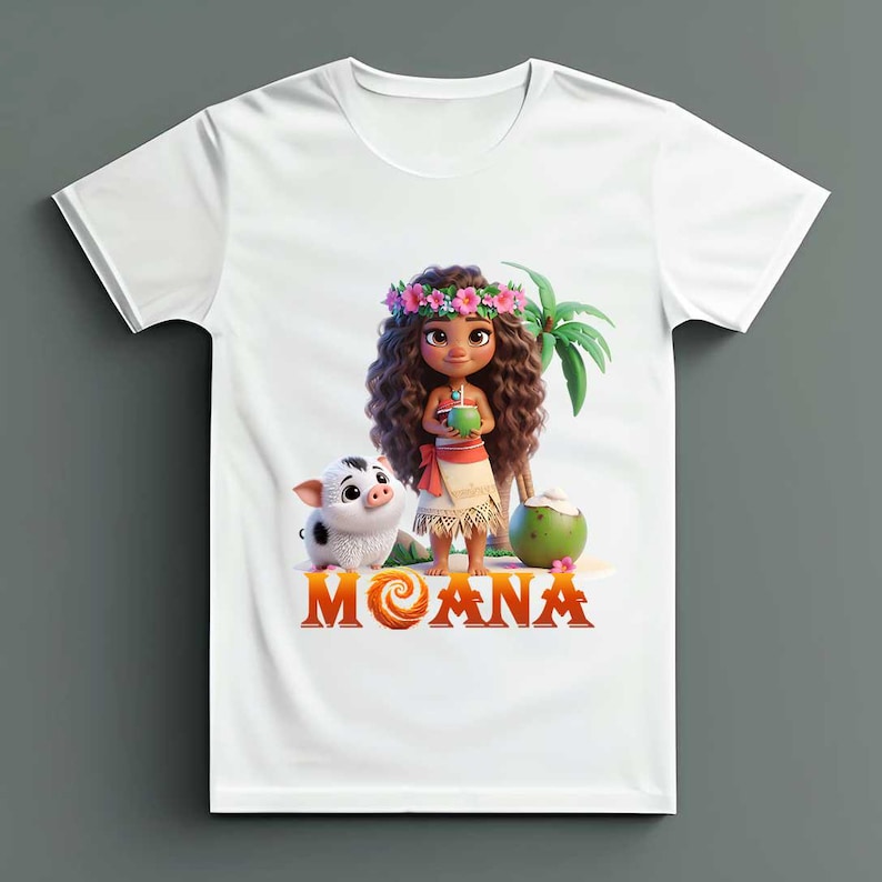 Moana PNG Clipart Bundle, Maui PNG, High-resolution Moana Characters ...