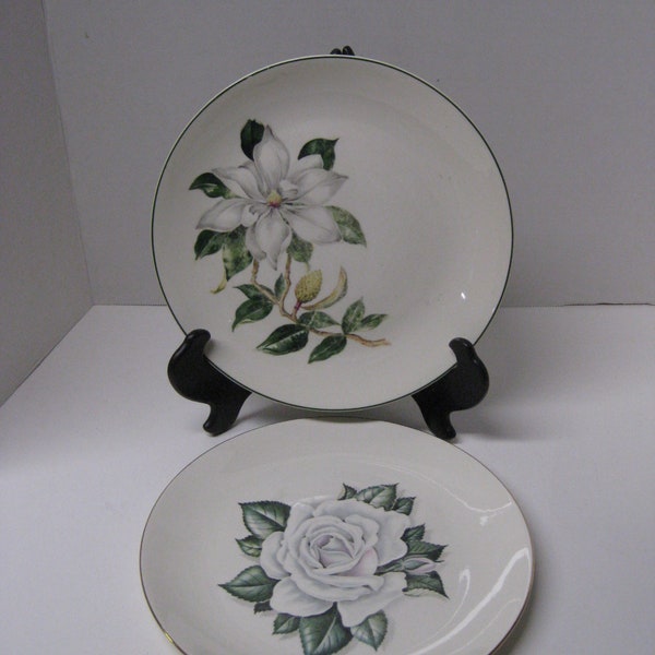 Magnolia Plate - Etsy