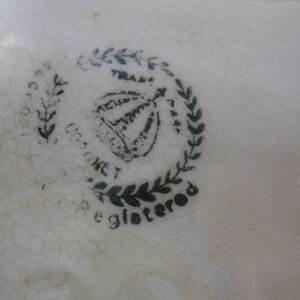 Antique Luise Coronet Czechoslovakia Porcelain Prune Canister, Rare ...