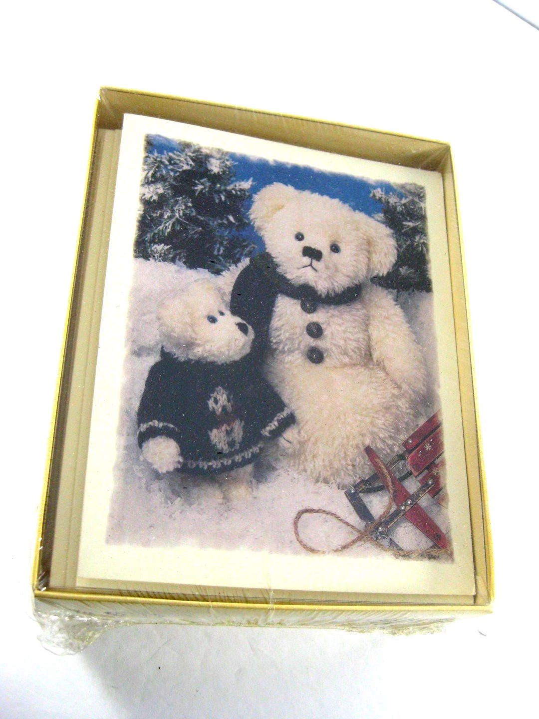 Christmas Cards, Boyds Bears Collection, Set of 3 Boxes, Retired ...