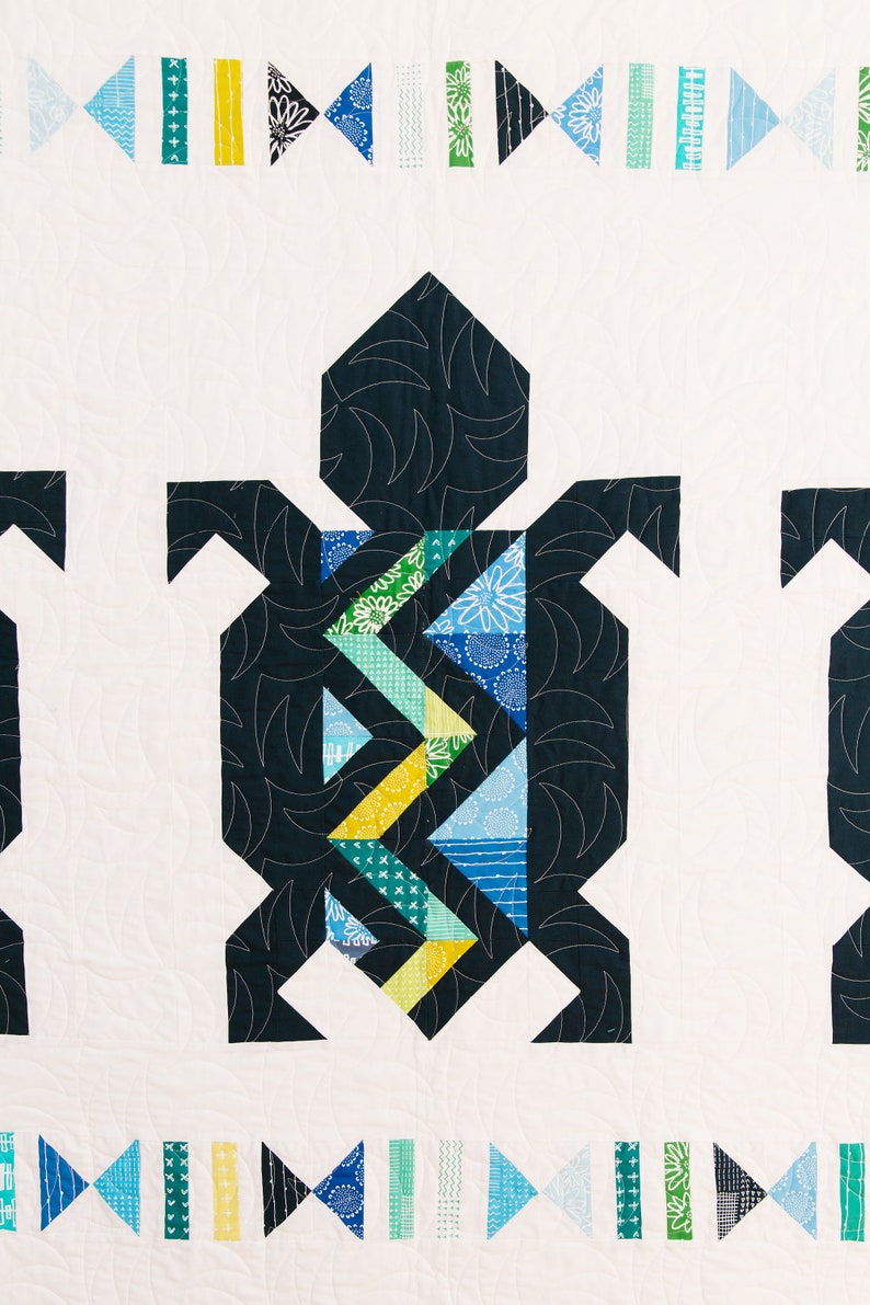 Fiji Turtle PDF Quilt Pattern - Etsy
