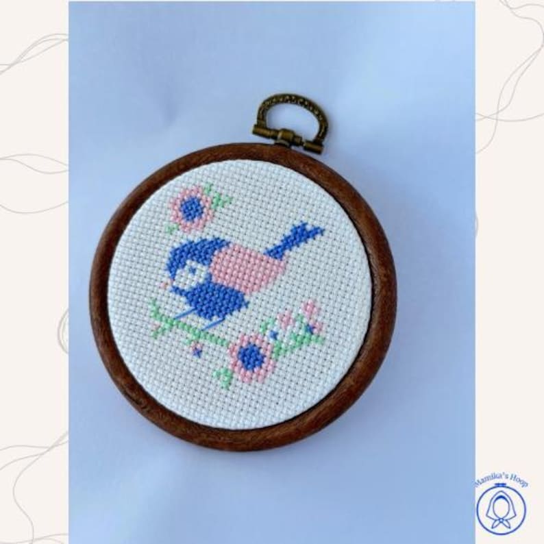 The Bird Cross Stitch Pattern PDF - Etsy
