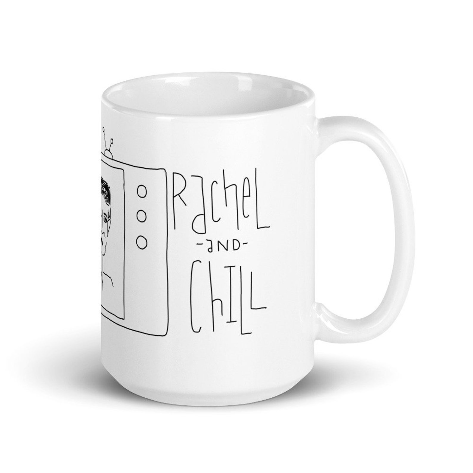 Rachel maddow and Chill Mug - Etsy