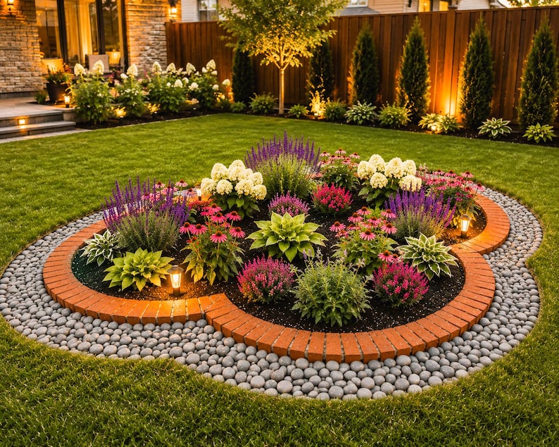 Clover Flower Bed DIY Plan | Backyard Landscape Design (PDF Download ...