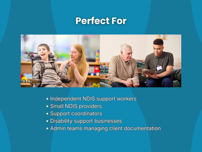 Participant Consent Form for NDIS Support Workers and Providers - Etsy UK