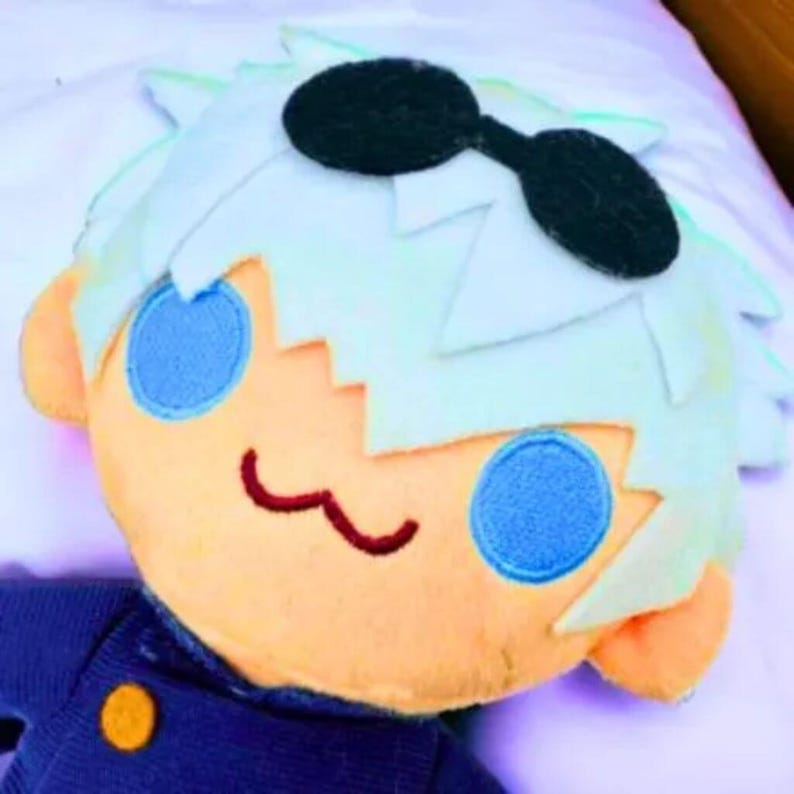 Adorable Gojo Satoru & Geto Suguru Plush Toys – Anime Style Soft ...