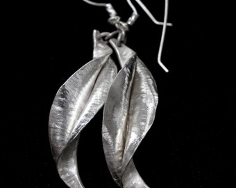 Silver fold formed | Etsy