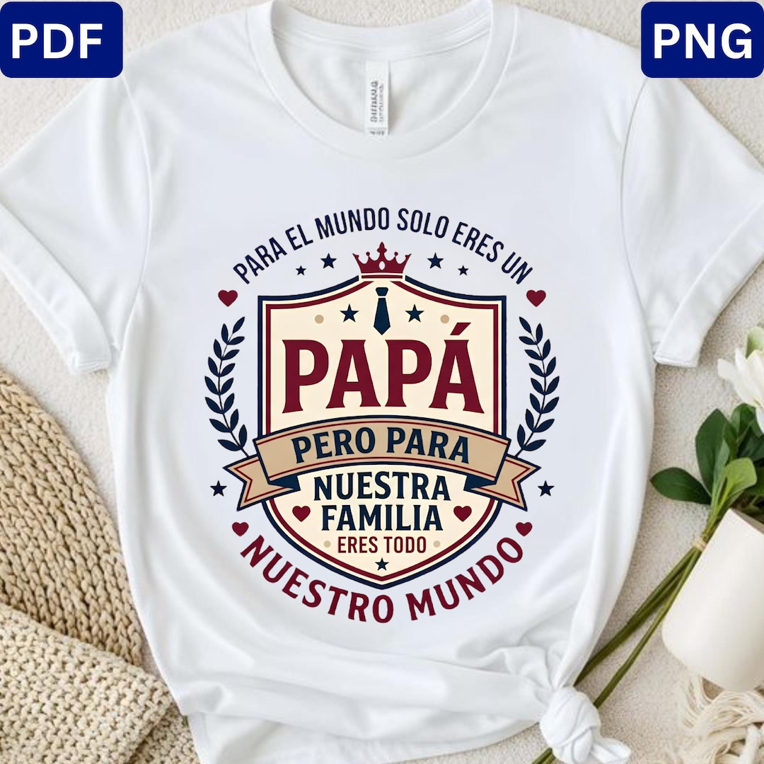 Spanish Father's Day Papa PNG, Funny Dad Family Design (digital ...