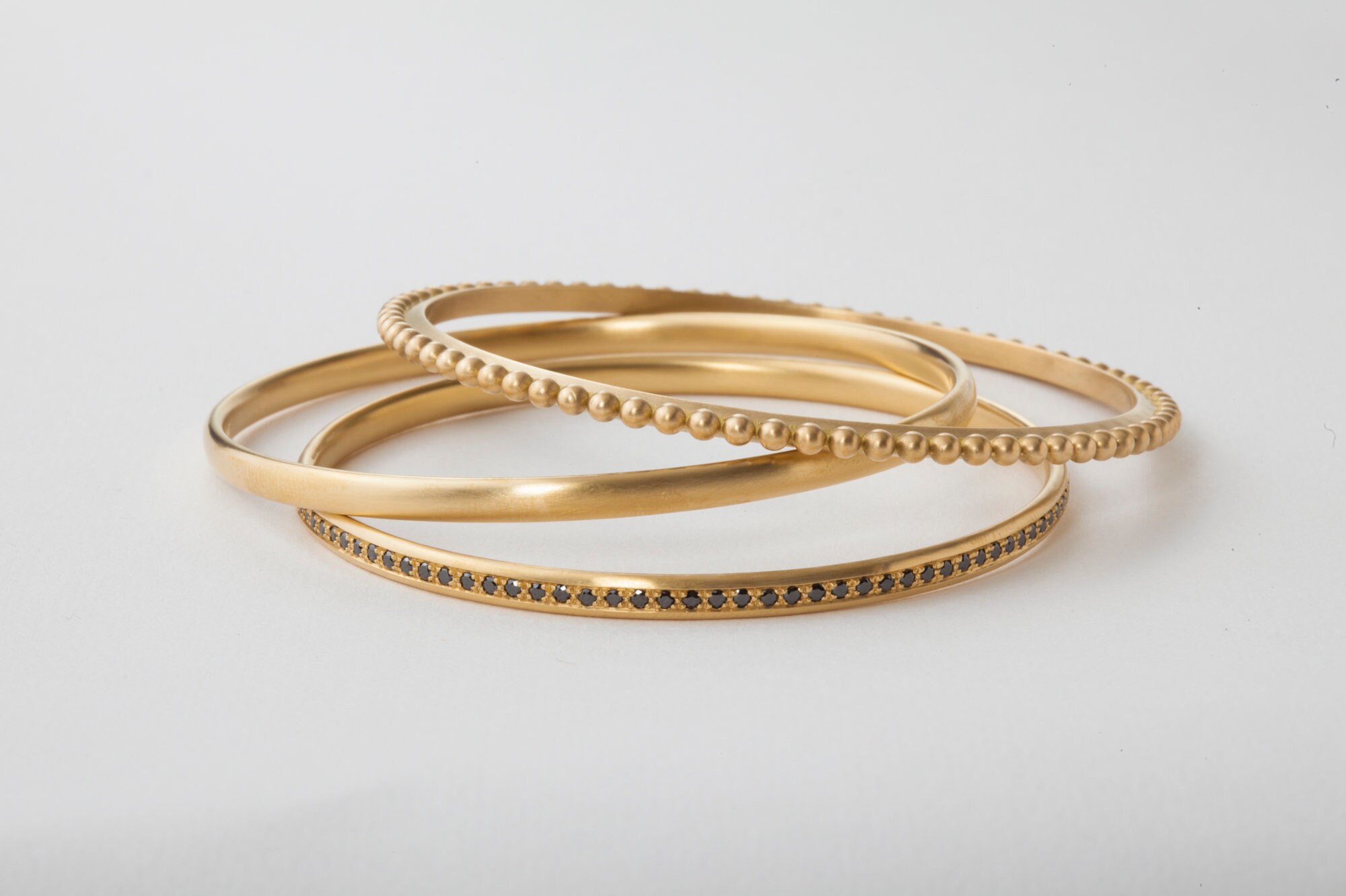 18k Solid Gold Ruby Dainty Bangle Bracelet July Birthstone | Etsy