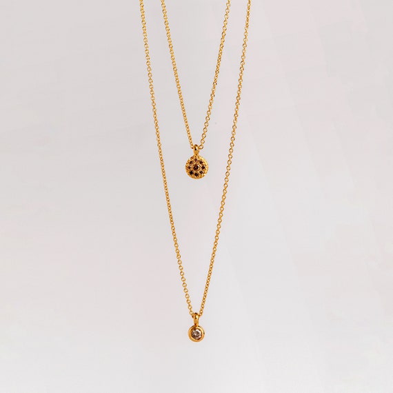 Rold gold long chains store