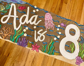 Ready to Ship- Customizable - Coastal Cowgirl Beach Theme, Banner ...