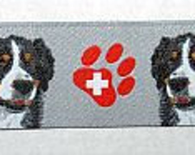 Jacquard Ribbon Swiss Mountain Dog, Bernese Dog, Swiss Cross - Etsy