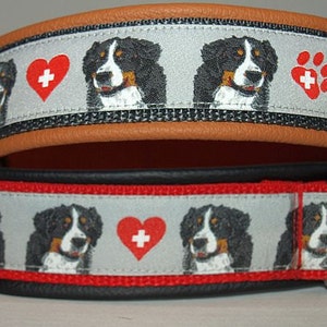 Jacquard Ribbon Swiss Mountain Dog Bernese Dog Swiss Cross - Etsy