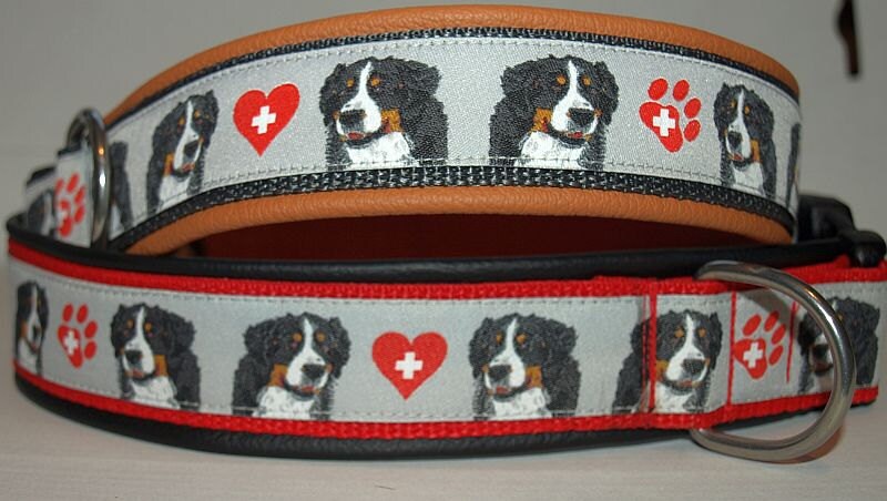 Jacquard Ribbon Swiss Mountain Dog Bernese Dog Swiss Cross - Etsy